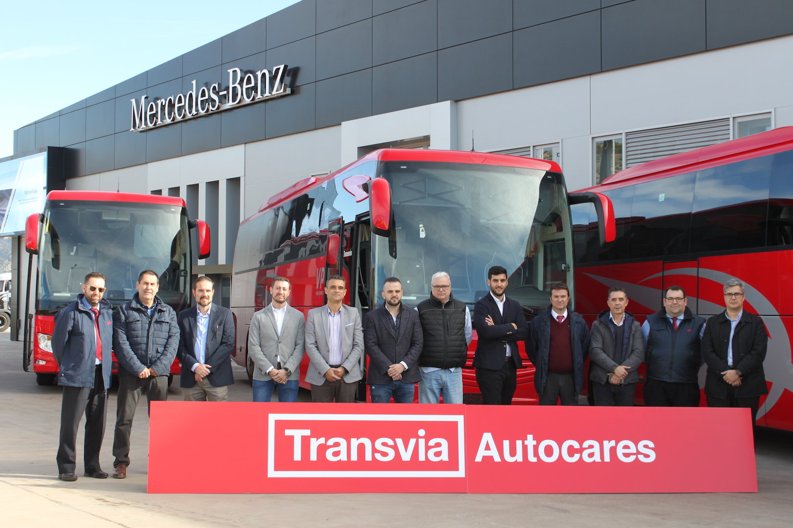 El Grupo Transvia presenta cinco nuevas incoporaciones a su flota ...