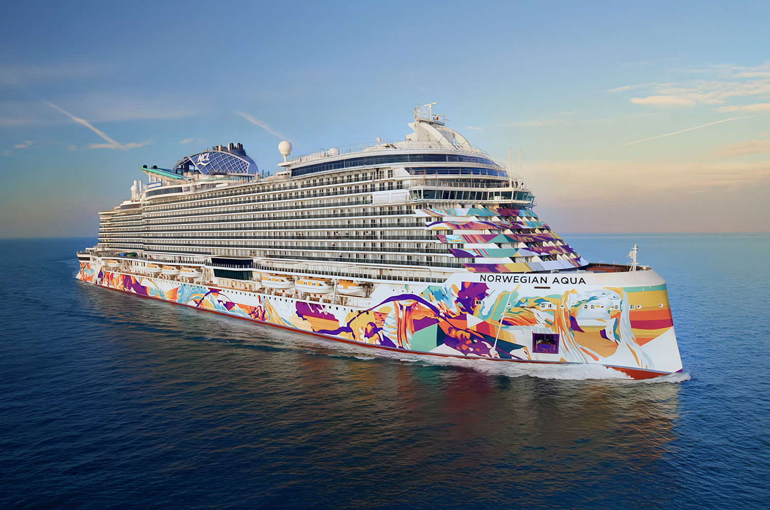 Norwegian Cruise Line® recibe el Norwegian Aqua de Fincantieri y ...